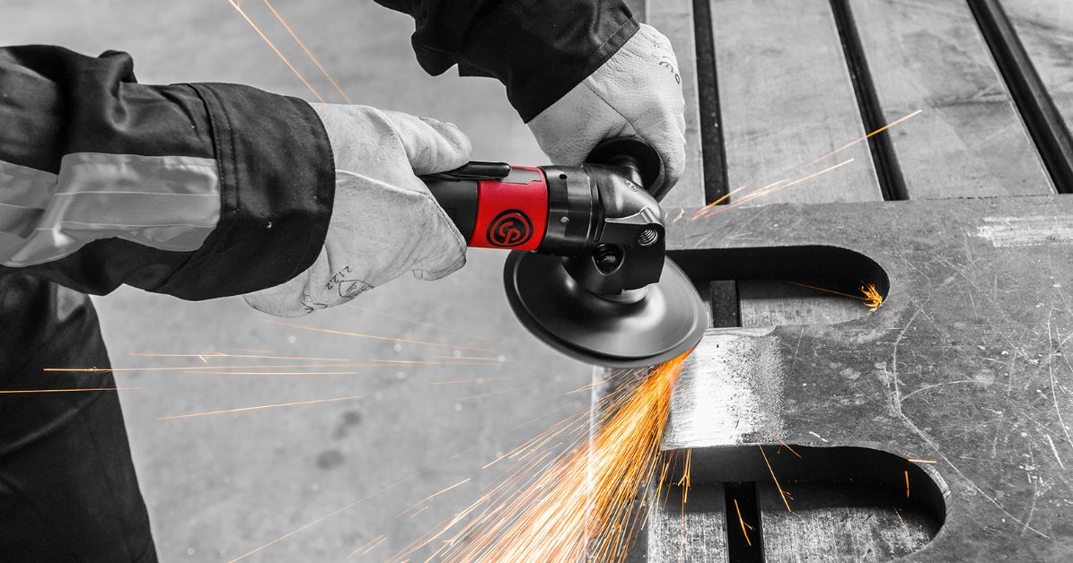 Segurança com esmerilhadeira: 9 dicas importantes - Chicago Pneumatic